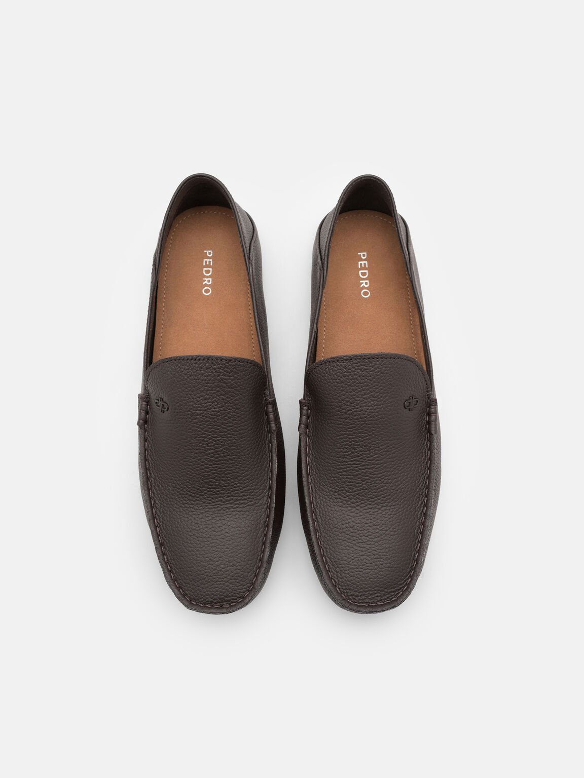 Leather Icon Driving Shoes - PEDRO ID