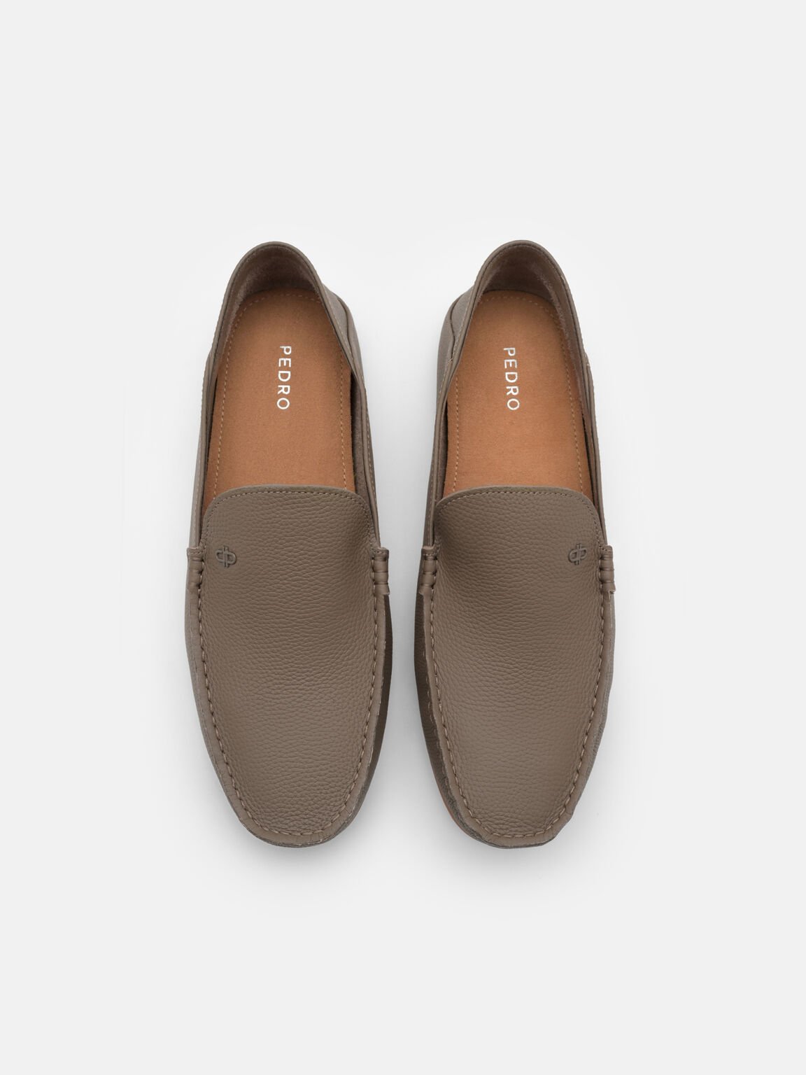 Leather Icon Driving Shoes - PEDRO ID