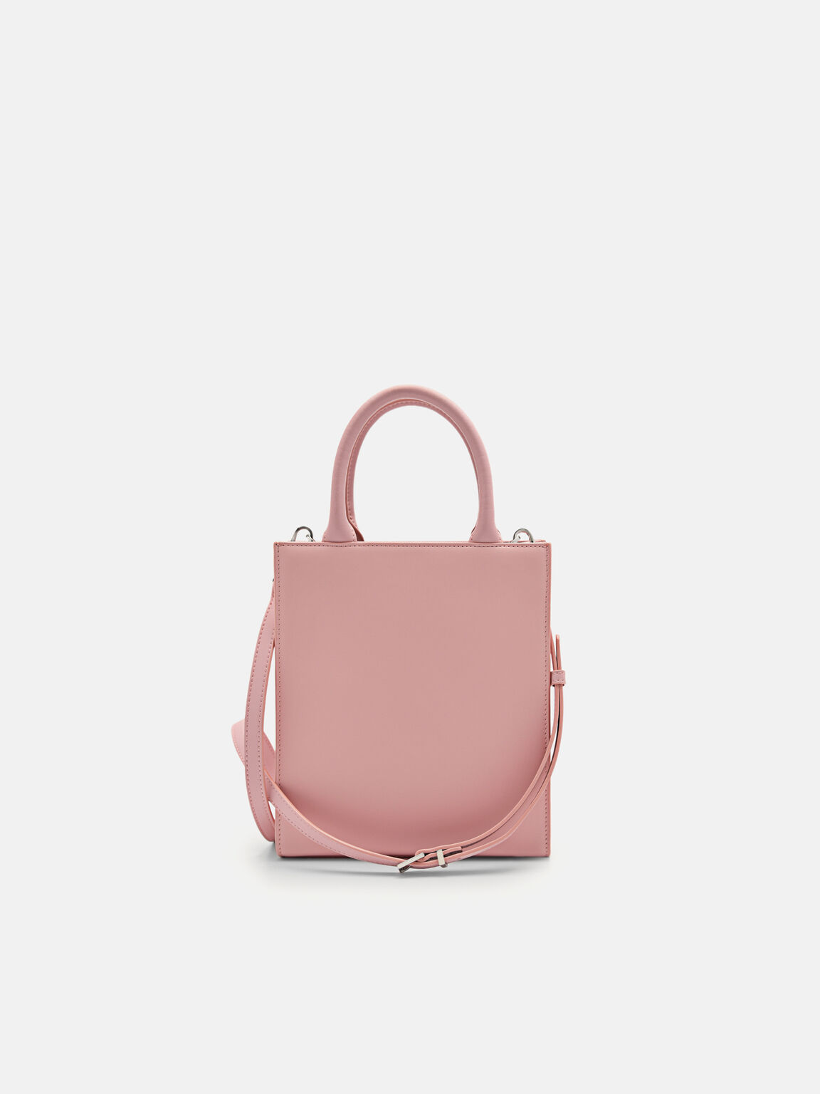 Pink PEDRO Icon Leather Tote Bag - PEDRO ID