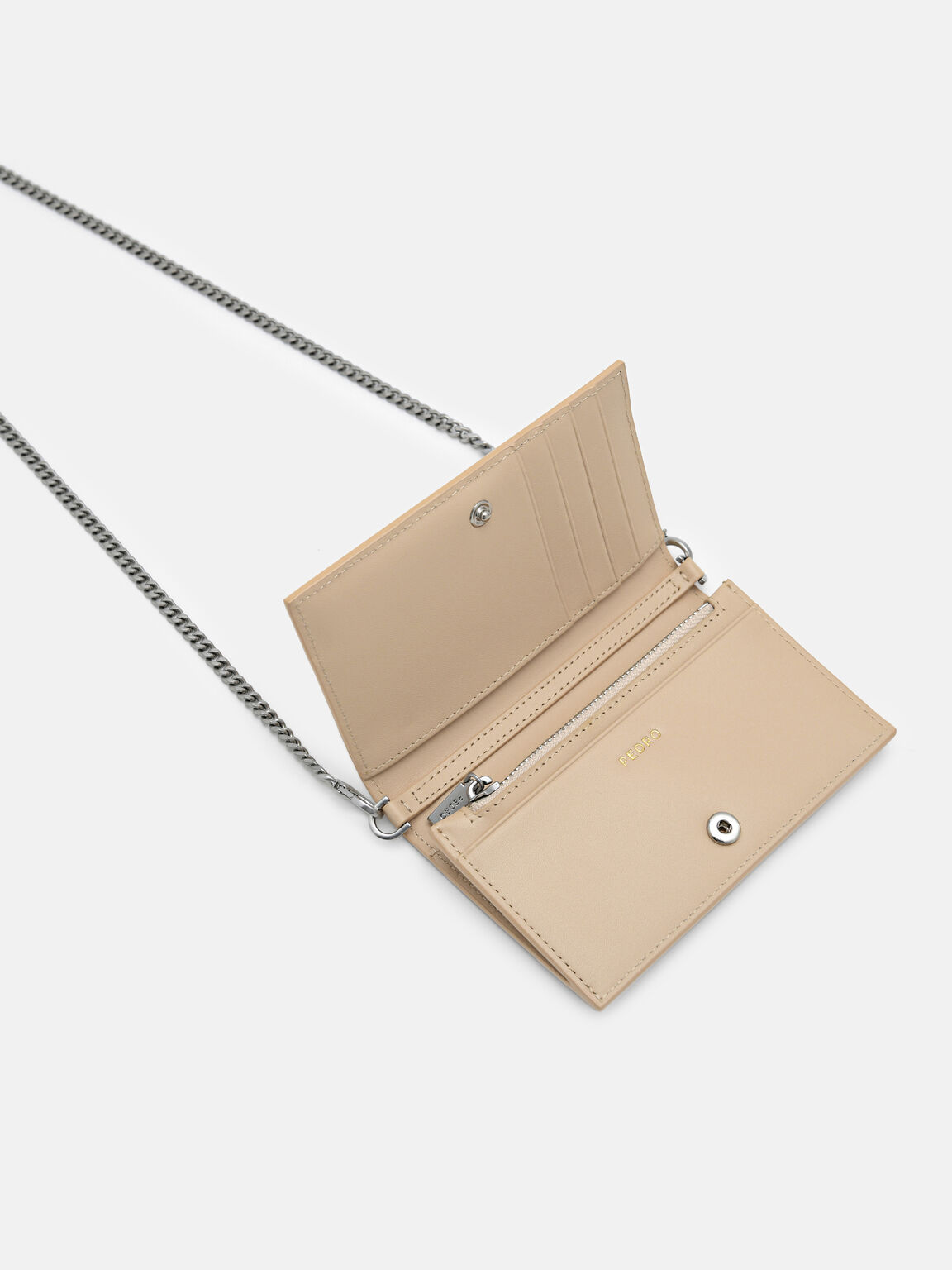 Nude PEDRO Icon Leather Bi-Fold Wallet - PEDRO ID