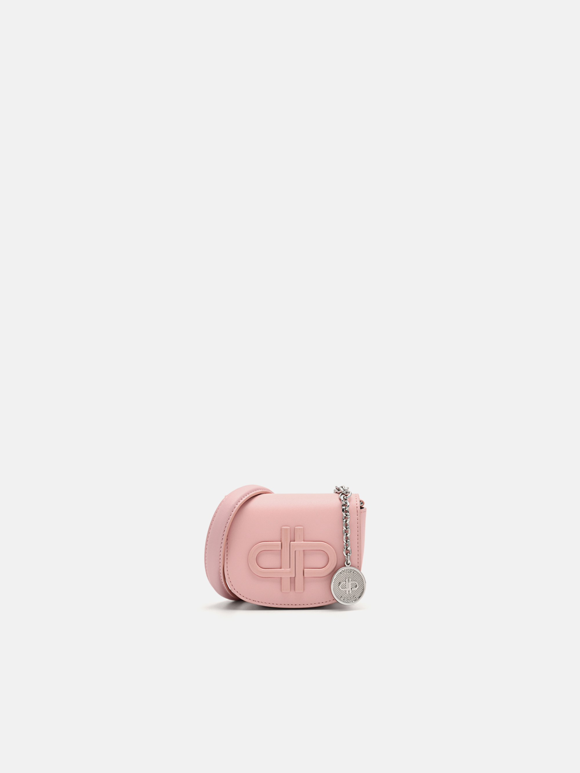Pink PEDRO Icon Leather Micro Sling Pouch - PEDRO ID