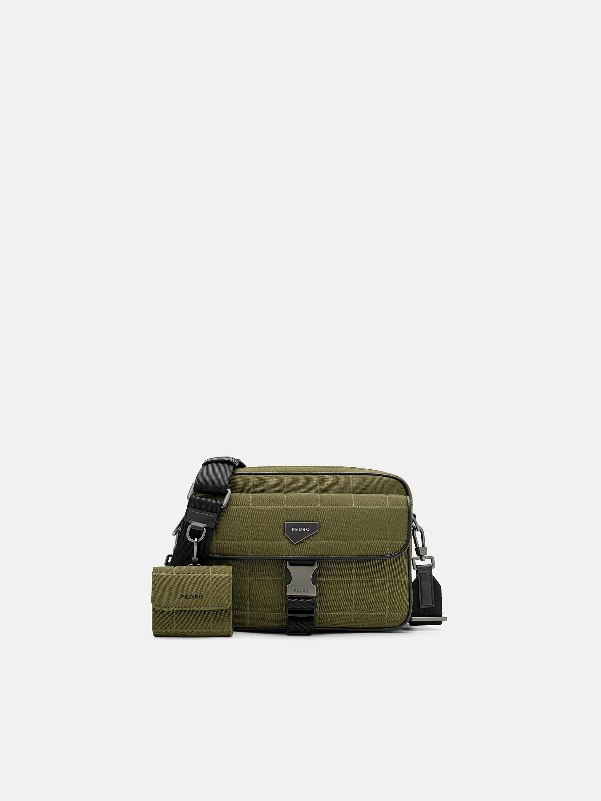 Taper Compact Crossbody Bag - Military Green - PEDRO ID