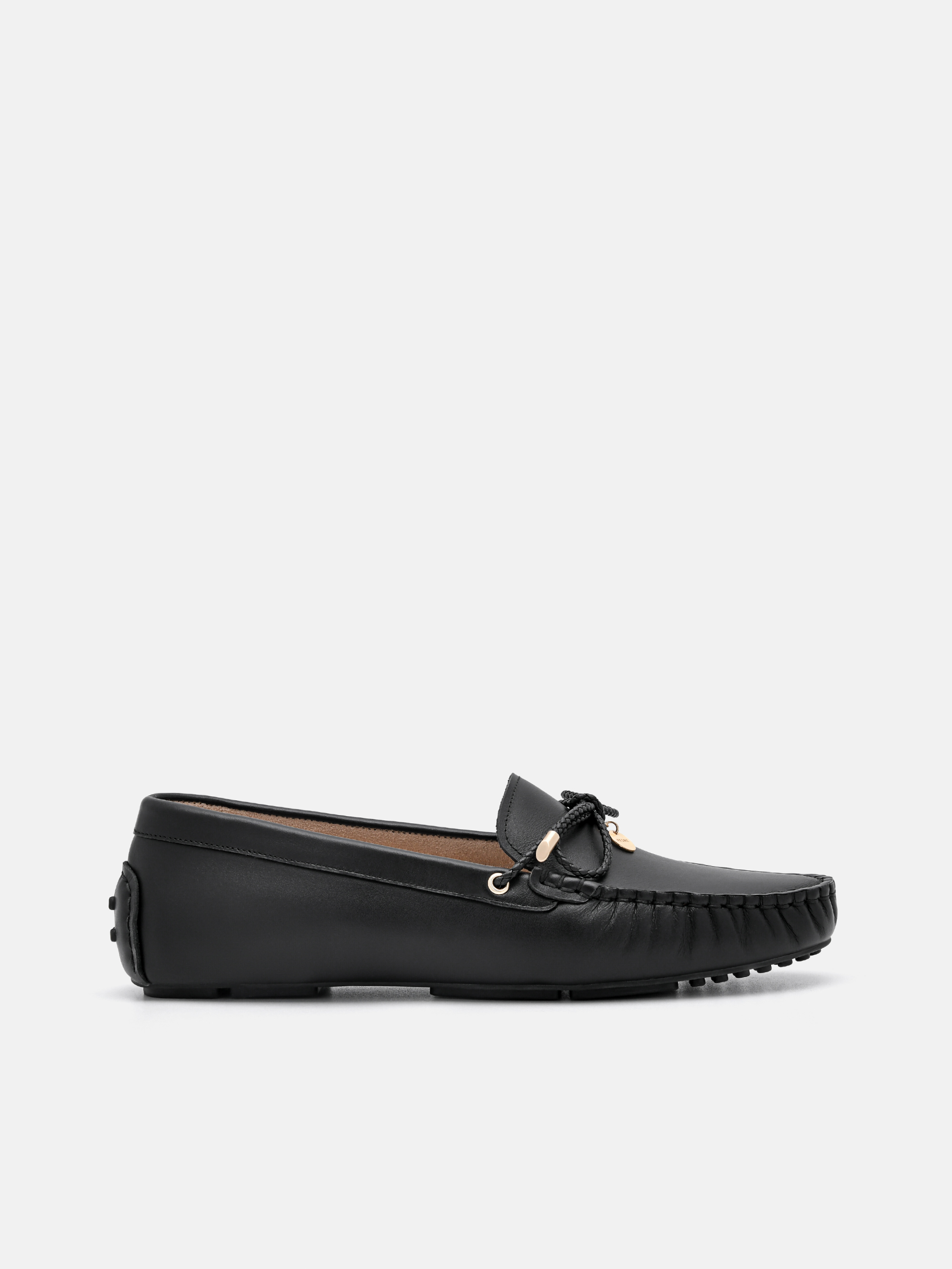 Sepatu Driving Kulit - Hitam - PEDRO ID