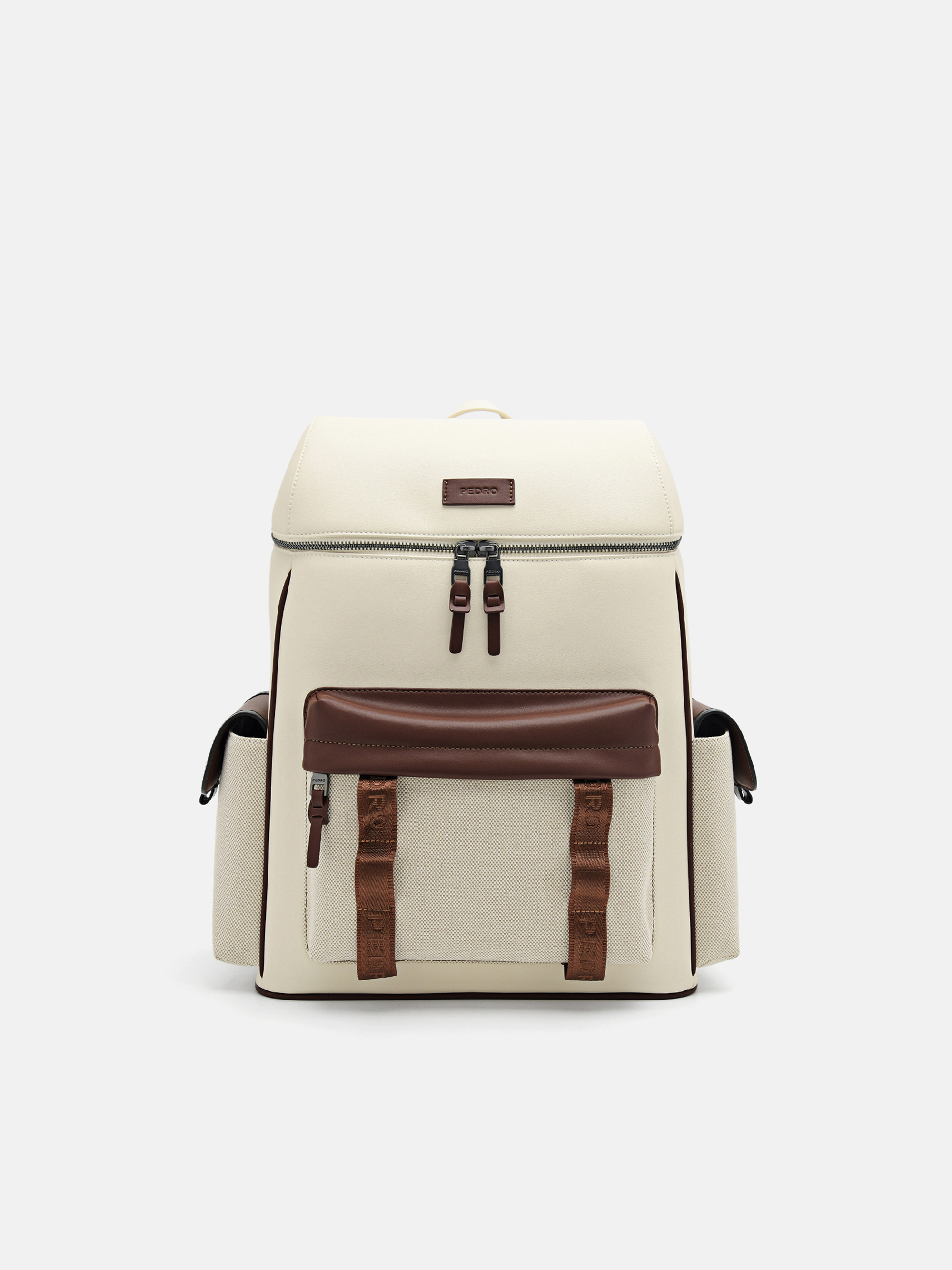 Beige Scout Backpack - PEDRO ID
