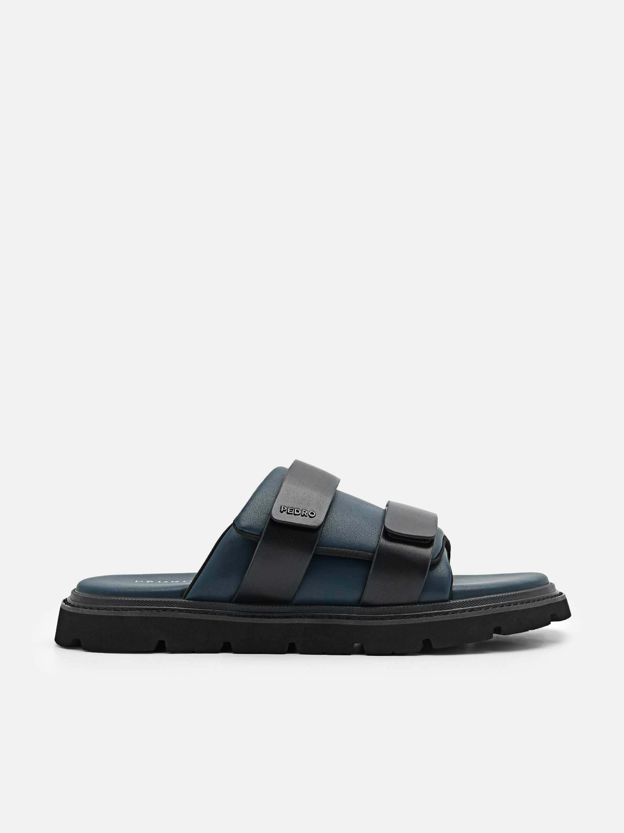 Sandal Slide Velcro Navy - PEDRO ID